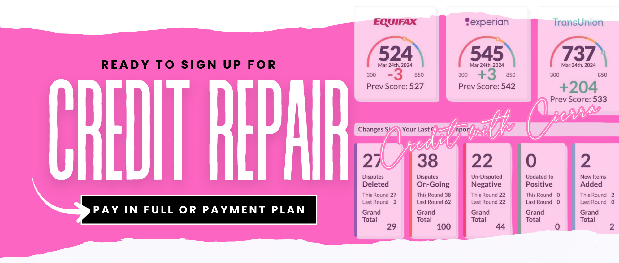 CB Credit Solutions with Cierra – Credit with Cierra